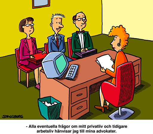 Claes Stridsberg: Cartoons och skämtteckningar